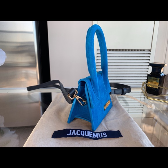 Jacquemus | Bags | Jacquemus Mini In Blue Suede | Poshmark